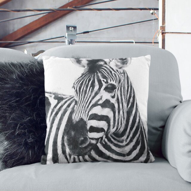 Zebra Vol.6 Scatter Cushion by Wayfair | ufurnish.com