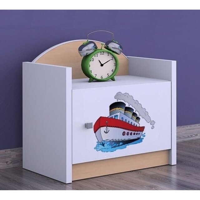 Melvin Big Ship Bedside Table by Wayfair | ufurnish.com