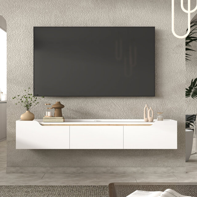 "Eva Tv Stand For Tvs Upto 80""" by Wayfair | ufurnish.com