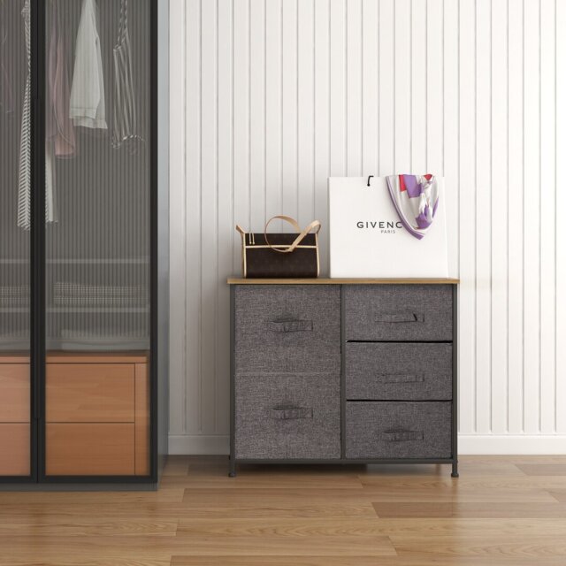 Silverberg 5 Drawer 85cm W Chest of Drawers by Wayfair | ufurnish.com