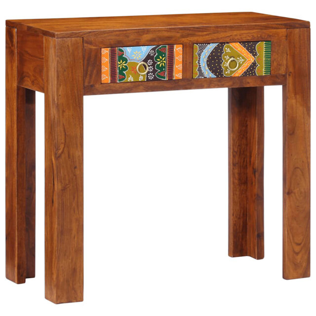 80cm Solid Wood Console Table by Wayfair | ufurnish.com