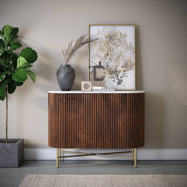 Delonna Fluted Small Sideboard by Wayfair | ufurnish.com