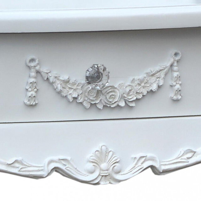 Single-Drawer Dressing Table with Mirror by Wayfair | ufurnish.com