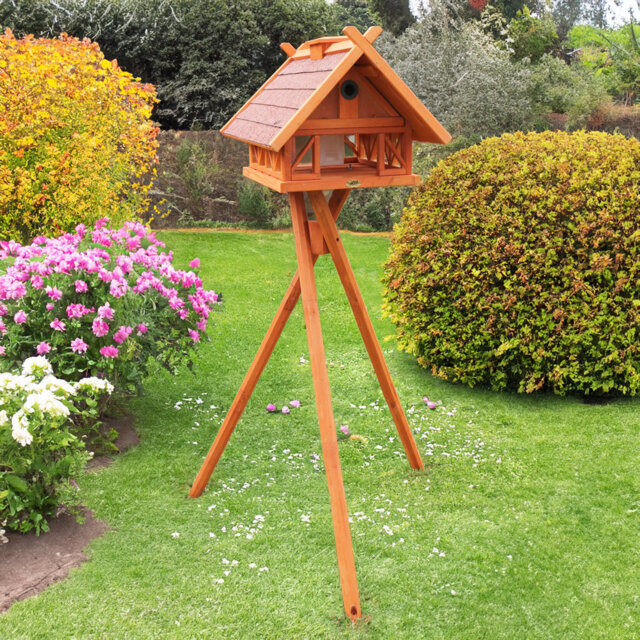 Boen Wood Decorative Bird Feeder by Wayfair | ufurnish.com