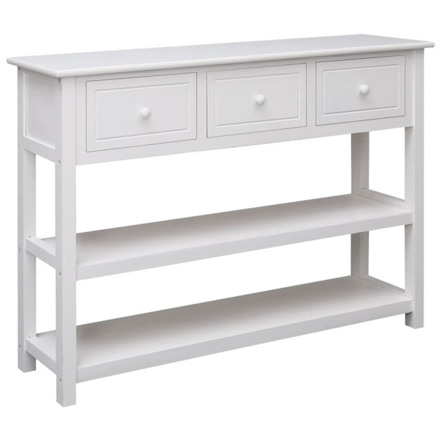 Shetter 108 Cm Wide 3 Drawer Solid Wood Sideboard by Wayfair | ufurnish.com