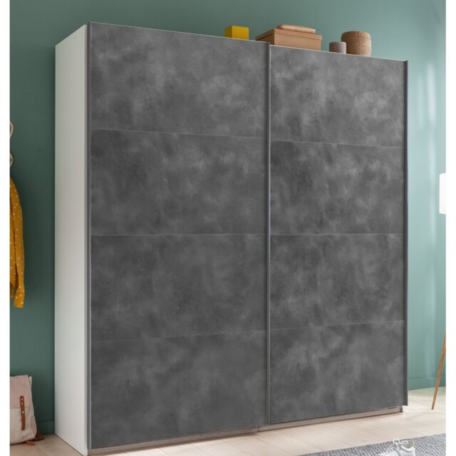Systema 2 Door Sliding Wardrobe by Wayfair | ufurnish.com