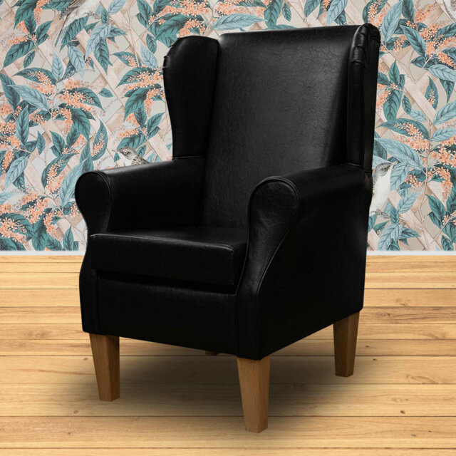 74cm Wide Tufted Wingback Chair by Wayfair | ufurnish.com