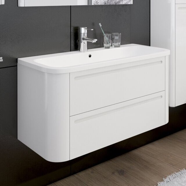 Janessa 98cm Wall Mounted Vanity Unit Base by Wayfair | ufurnish.com