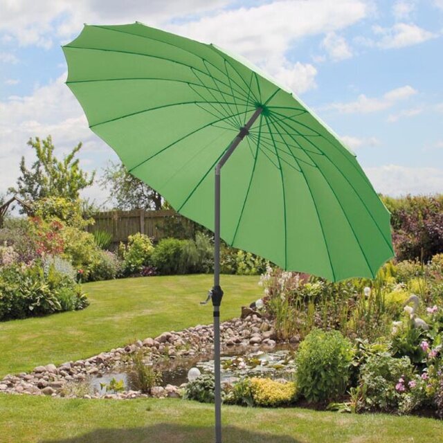 Shanghai 2.7m Traditional Parasol by Wayfair | ufurnish.com