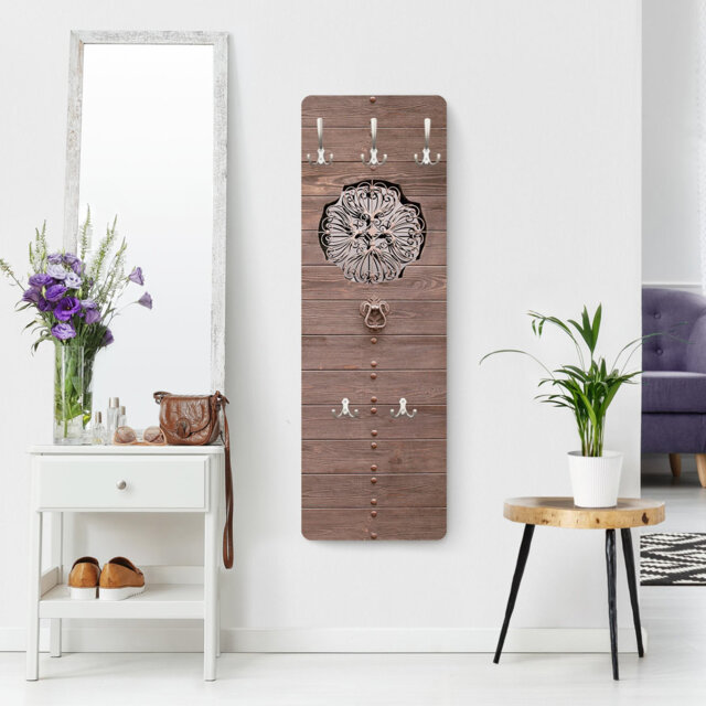 Old Andalusian Gate with Window in Ronda Wall Mounted Coat Rack by ...