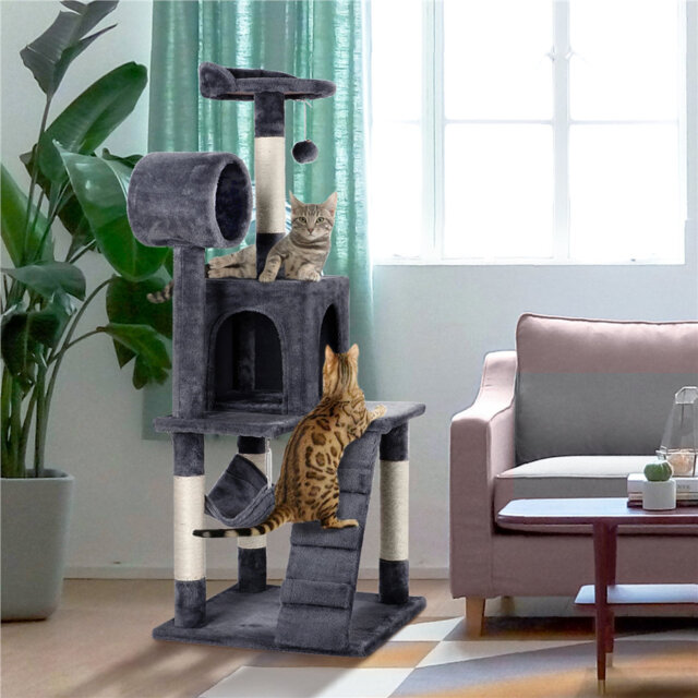 130cm Tall Cat Tree by Wayfair | ufurnish.com