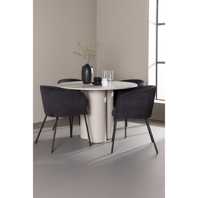 Sylvan 4 - Person Dining Set by Wayfair | ufurnish.com