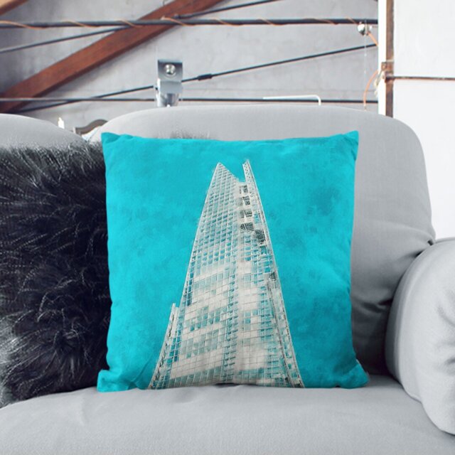 The Shard in London England Cushion with Filling by Wayfair | ufurnish.com