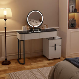 Argos Home Canzano Mirrored 2 Drawer Dressing Table Set by Argos ...