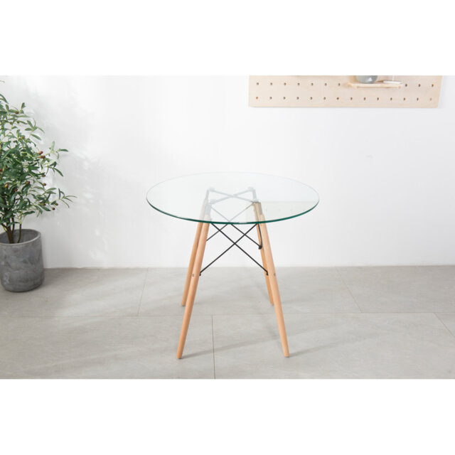 Malani Round 80Cm Dining Table by Wayfair | ufurnish.com