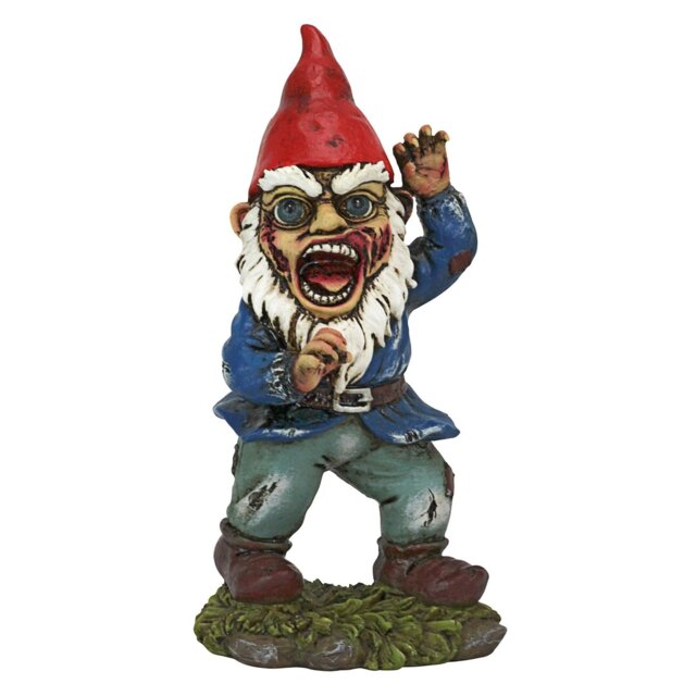 Attack of the Dead Walking Zombie Apocalypse Garden Gnome Statue by ...