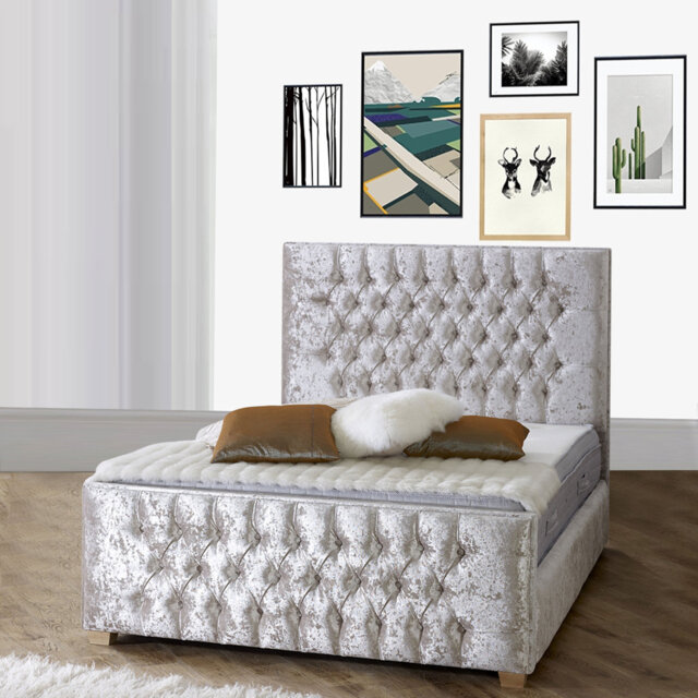 Tallant Upholstered Bed Frame by Wayfair | ufurnish.com