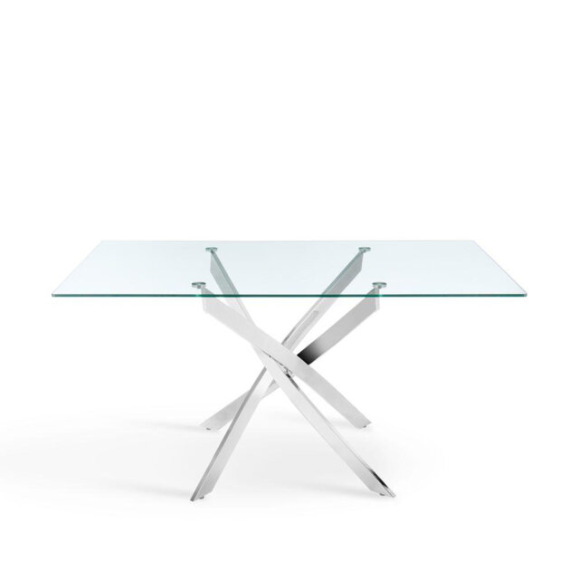 Dayeli 4 Seater Glass Dining Table by Wayfair | ufurnish.com