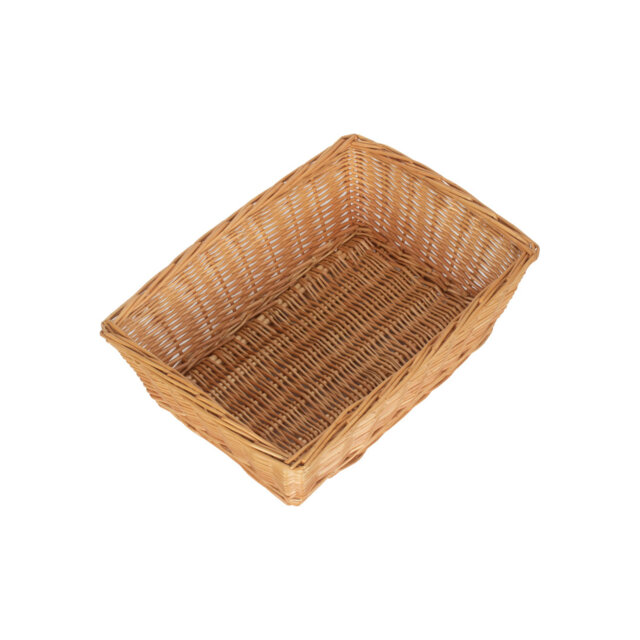 Luann Wicker Rectangular Tray Basket by Wayfair | ufurnish.com
