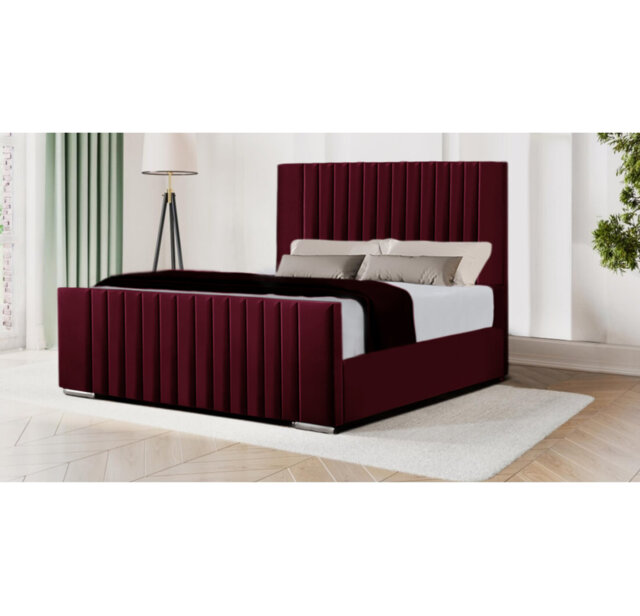 Steve Upholstered Bed by Wayfair | ufurnish.com