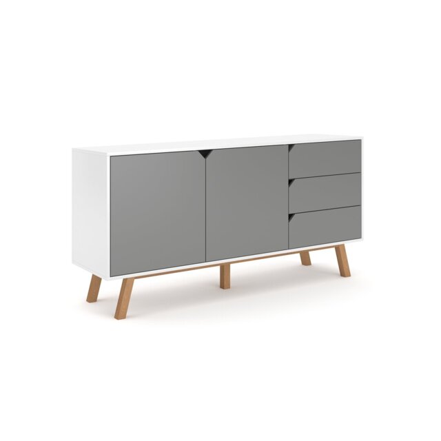 Aliya 160 Cm Wide 3 Drawer Sideboard by Wayfair | ufurnish.com