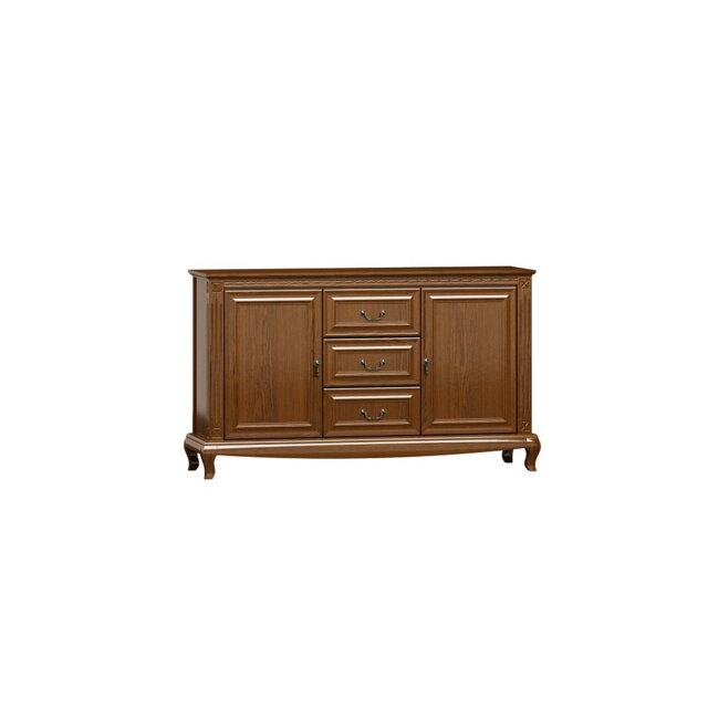 Tyringham 3 Drawer 156Cm W Solid Wood Combi Chest by Wayfair | ufurnish.com