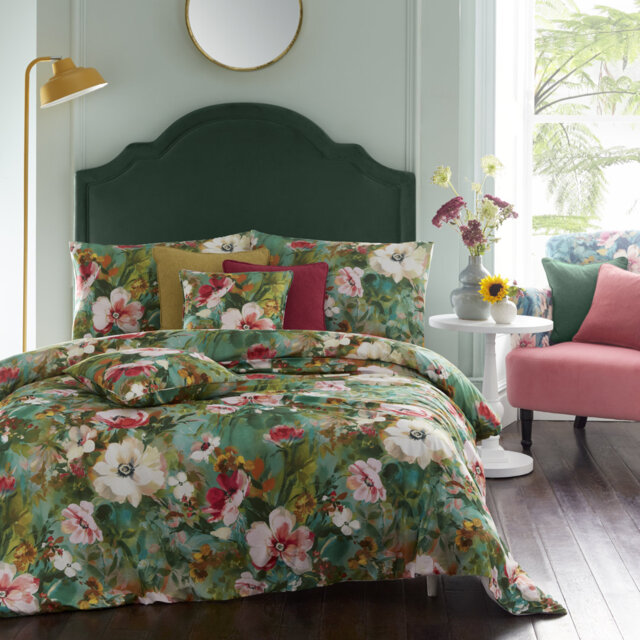 Avrum Green/Red/Ivory Modern & Contemporary Duvet Cover Set by Wayfair ...