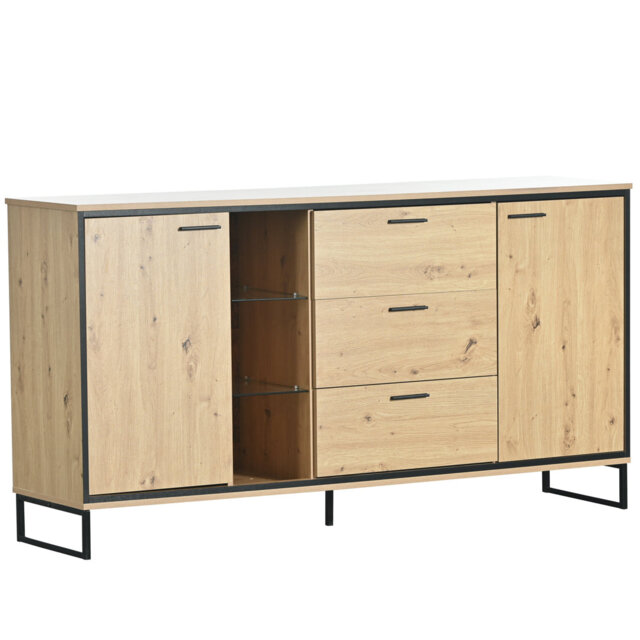 Acxel 160cm 3 Drawer Sideboard by Wayfair | ufurnish.com
