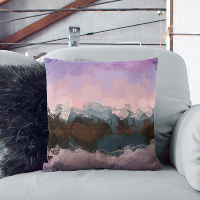Reflection of the Mountains Cushion with Filling by Wayfair | ufurnish.com