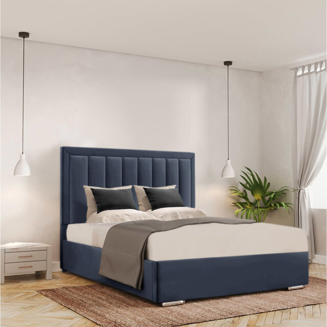 Cenka Upholstered Standard Bed by Wayfair | ufurnish.com