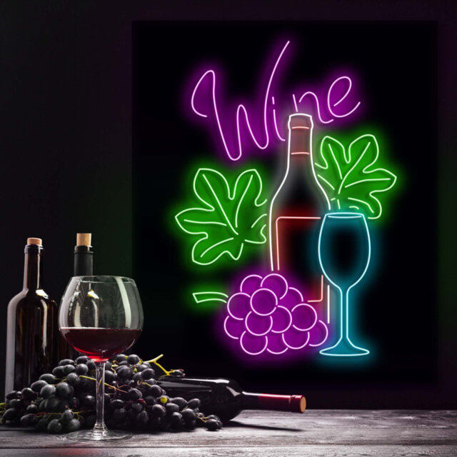 Neon Sign Grapevine Wall Décor by Wayfair | ufurnish.com