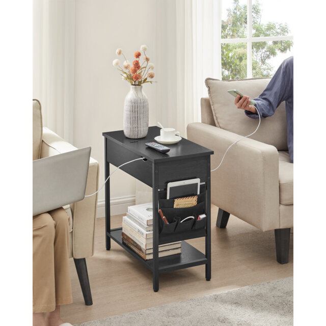 Apaui End Table with Built-In Outlets by Wayfair | ufurnish.com