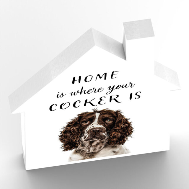 Sawyers Cocker Spaniel Box Sign by Wayfair | ufurnish.com