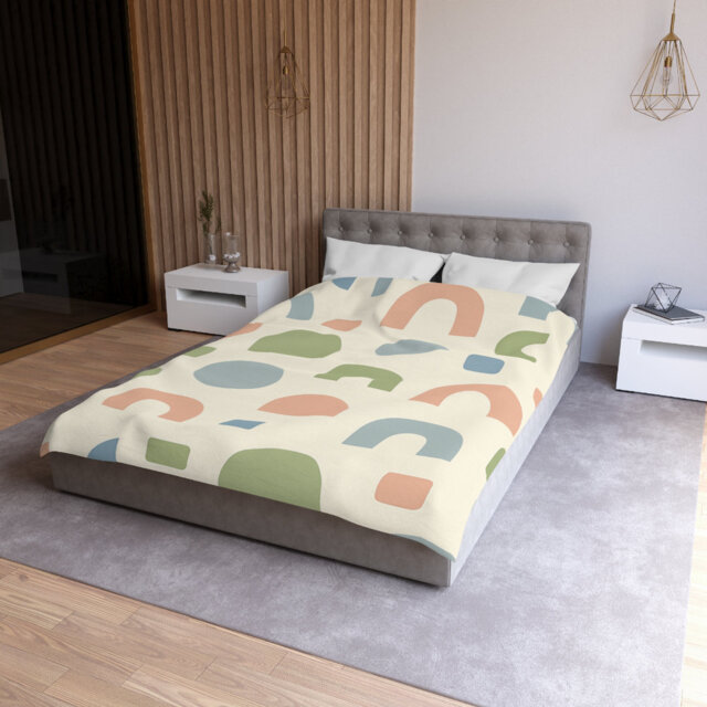 Microfiber Duvet Cover Boho Style, Design 81 by Wayfair | ufurnish.com