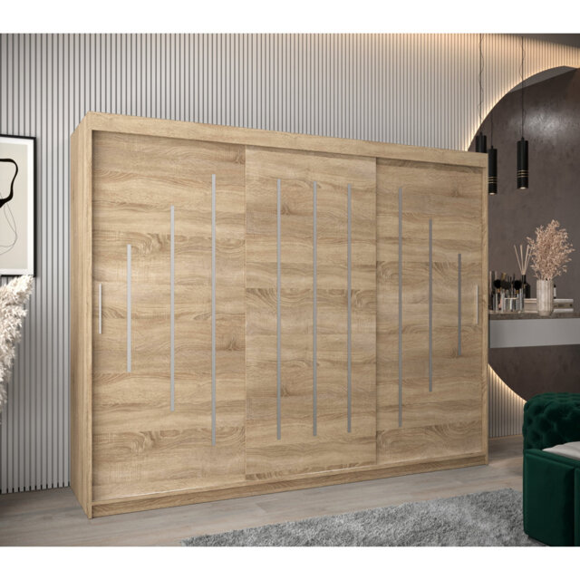 Assemgul 3 Door Sliding Wardrobe by Wayfair | ufurnish.com