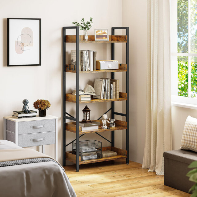 Abenezer 160cm H x 64cm W Bookcase by Wayfair | ufurnish.com
