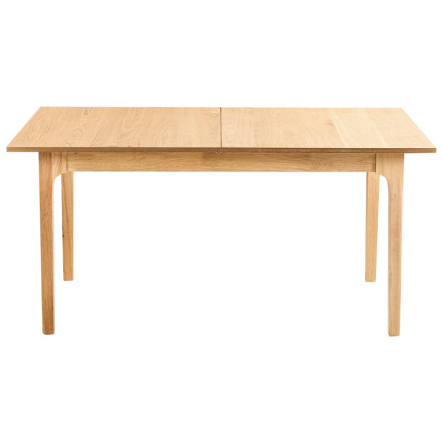 Extending Dining Table Light Ash Wood 160/200 cm 90 cm by Wayfair ...