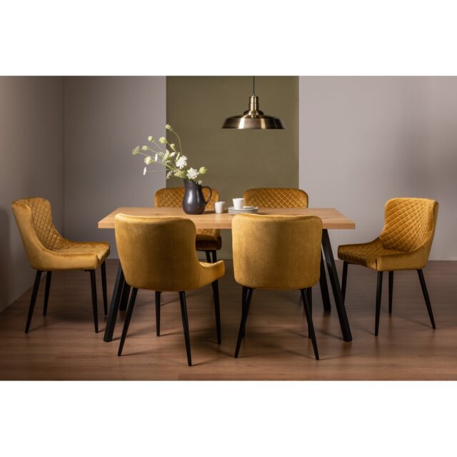 6 - Person Solid Wood Dining Set by Wayfair | uFurnish.com