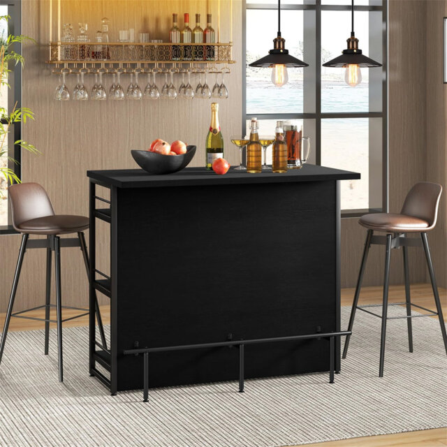Romeir Wood Kitchen Island by Wayfair | ufurnish.com