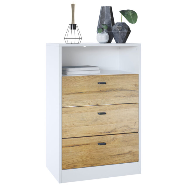 Gavrielle 3 Drawer 56Cm W Chest of Drawers by Wayfair | ufurnish.com