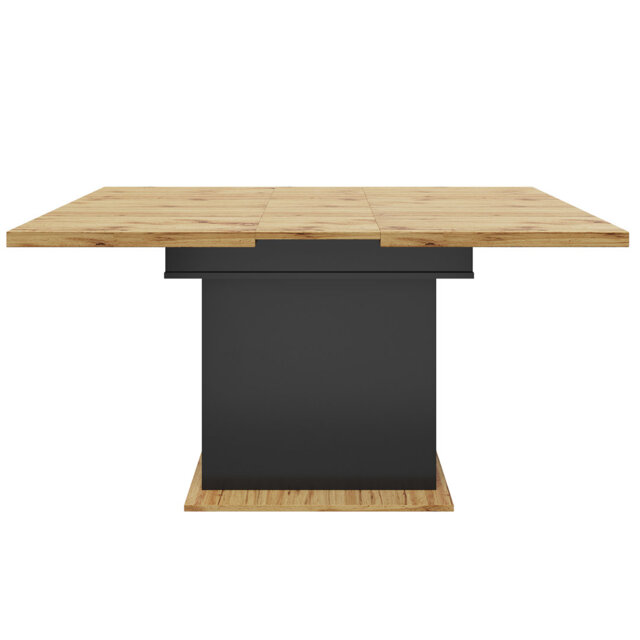 German-Engineered Extendable Dining Table - Dual-Leaf Design With ...