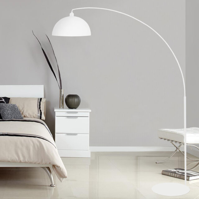 Hassan 190cm Arched Floor Lamp by Wayfair | ufurnish.com