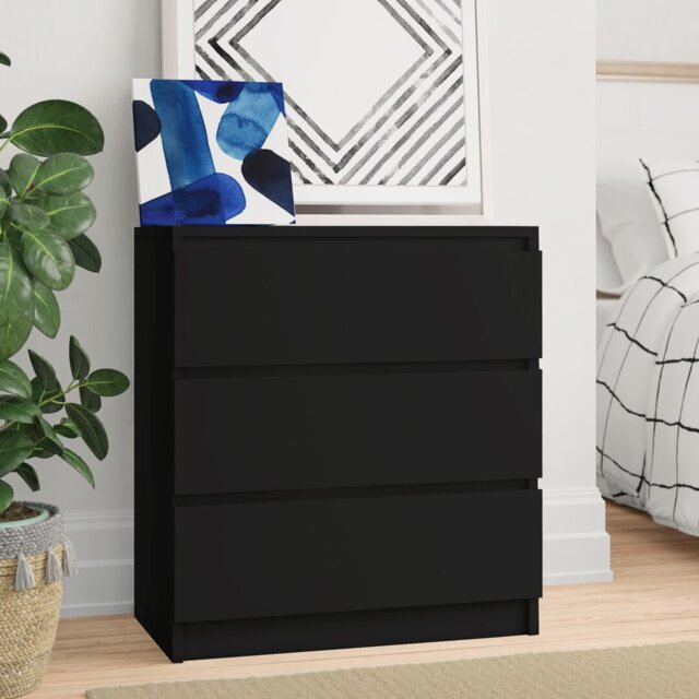 Tonya 3 Drawer 70Cm W Chest Of Drawers by Wayfair | ufurnish.com