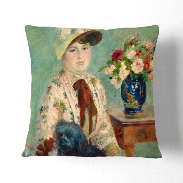 Mlle Charlotte Berthier Scatter Cushion with Filling by Wayfair ...