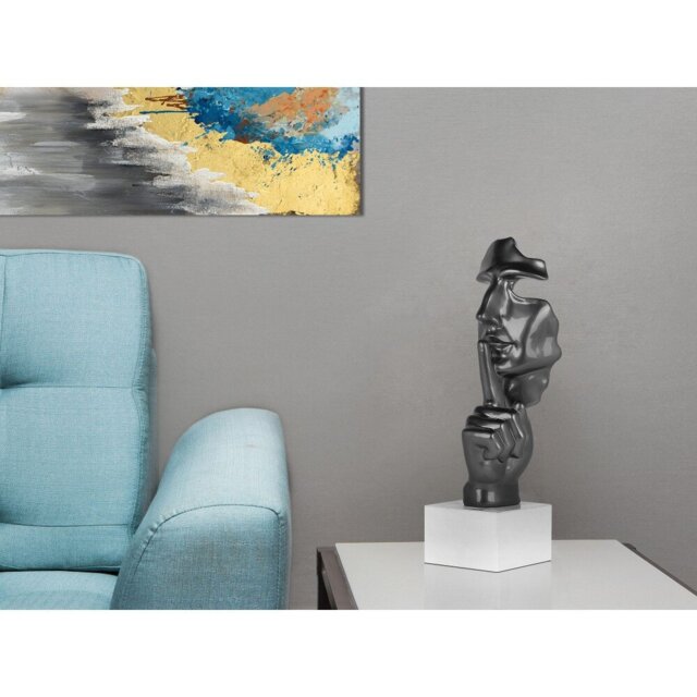 Abstract Face Man Resin Statue by Wayfair | ufurnish.com