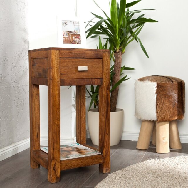 Elsa Side Table with Storage by Wayfair | ufurnish.com