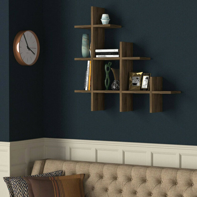 Shelf Dghidott, Rack, Wall shelf, Multipurpose shelving, 82x18h80 cm ...