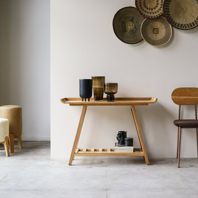 Florizel 110Cm Solid Wood Console Table by Wayfair | ufurnish.com