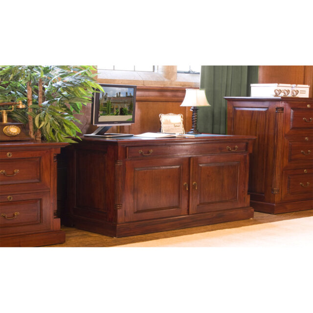 La Roque 113cm W Rectangle Computer Desk with and Cabinet by Wayfair ...