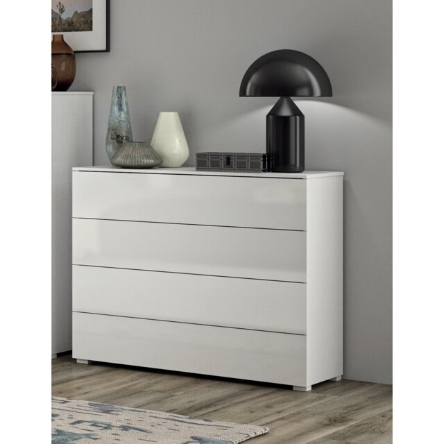 Privilegio 4 Drawer 85Cm W Chest of Drawers by Wayfair | ufurnish.com